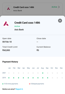 Credit card showing active in credit reports after closed for more than ...