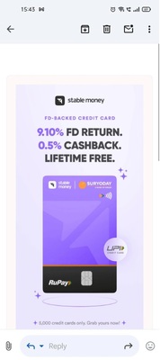 Stable Money RuPay Credit Card launched by Suryoday bank | 10 Airport ...