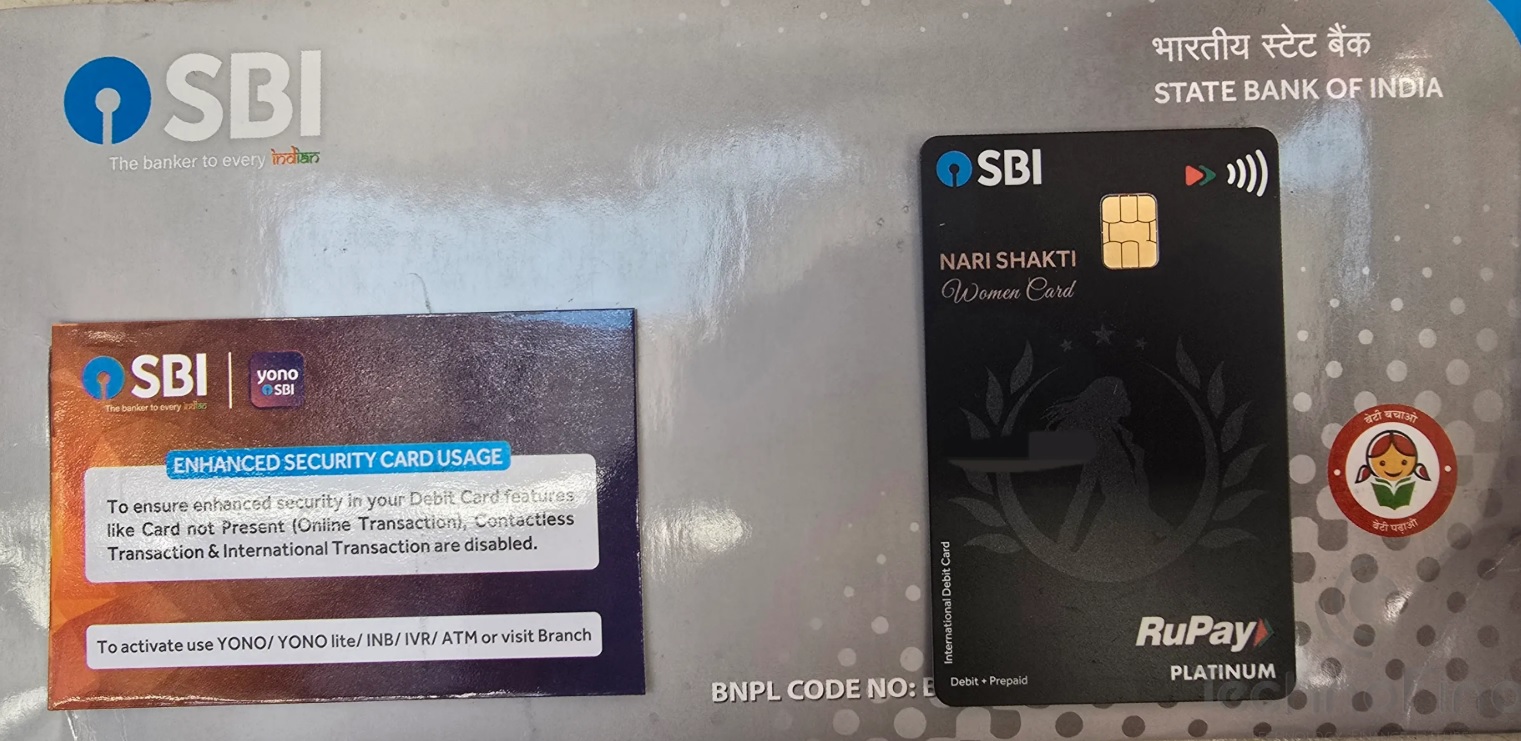 SBI RuPay Platinum Debit Card | Rs1000 Flipkart GV, Rs500 Nykaa GV, 1 ...