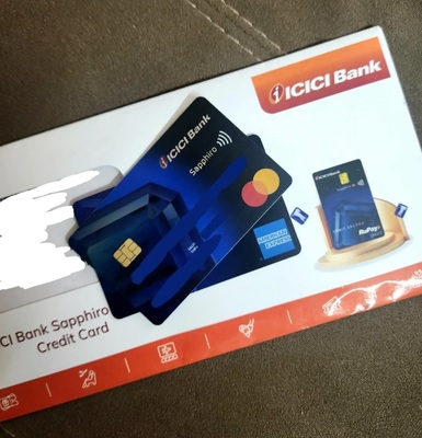 ICICI launch RuPay Sapphiro Credit Card | Welcome Voucher Rs 9,000 ...