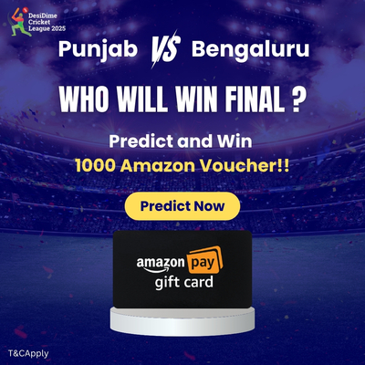 Win 1000 Amazon Voucher - Who will Win Final? | DesiDime