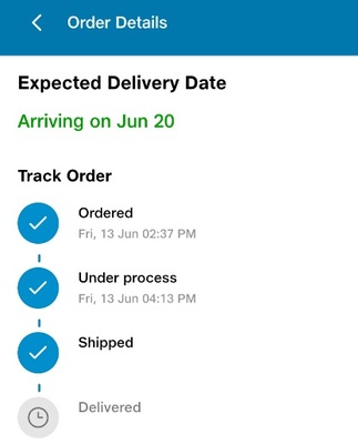 Jiomart order tracking | Desidime