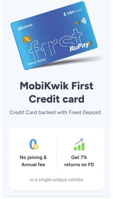 Mobikwik SBM First FD Credit card offers worth 10k | Desidime
