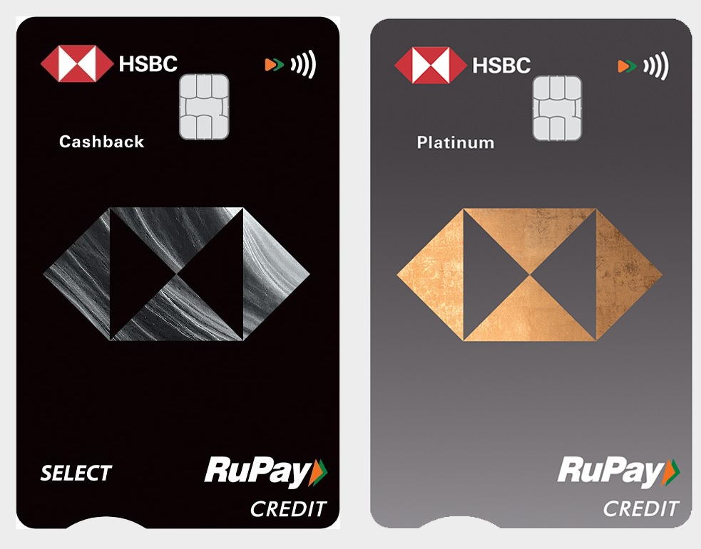 HSBC RuPay JCB Platinum Credit Card & HSBC RuPay JCB Cashback Credit ...