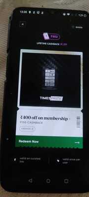 cred X Times prime-Get Rs 150 cashback on Rs 500 on bigbasket gift card ...