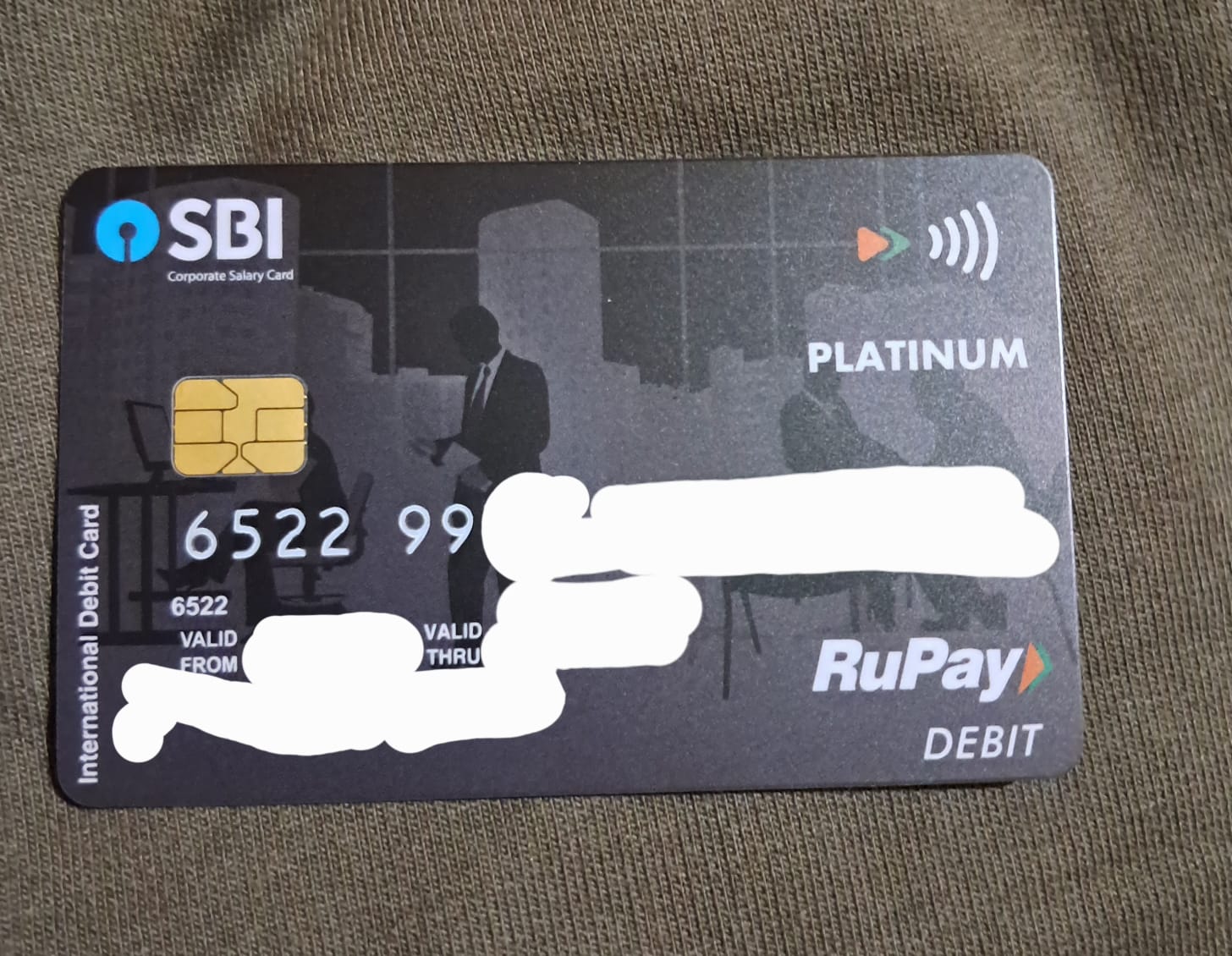 All SBI Salary account all Premium RuPay Debit card Codes and Card ...