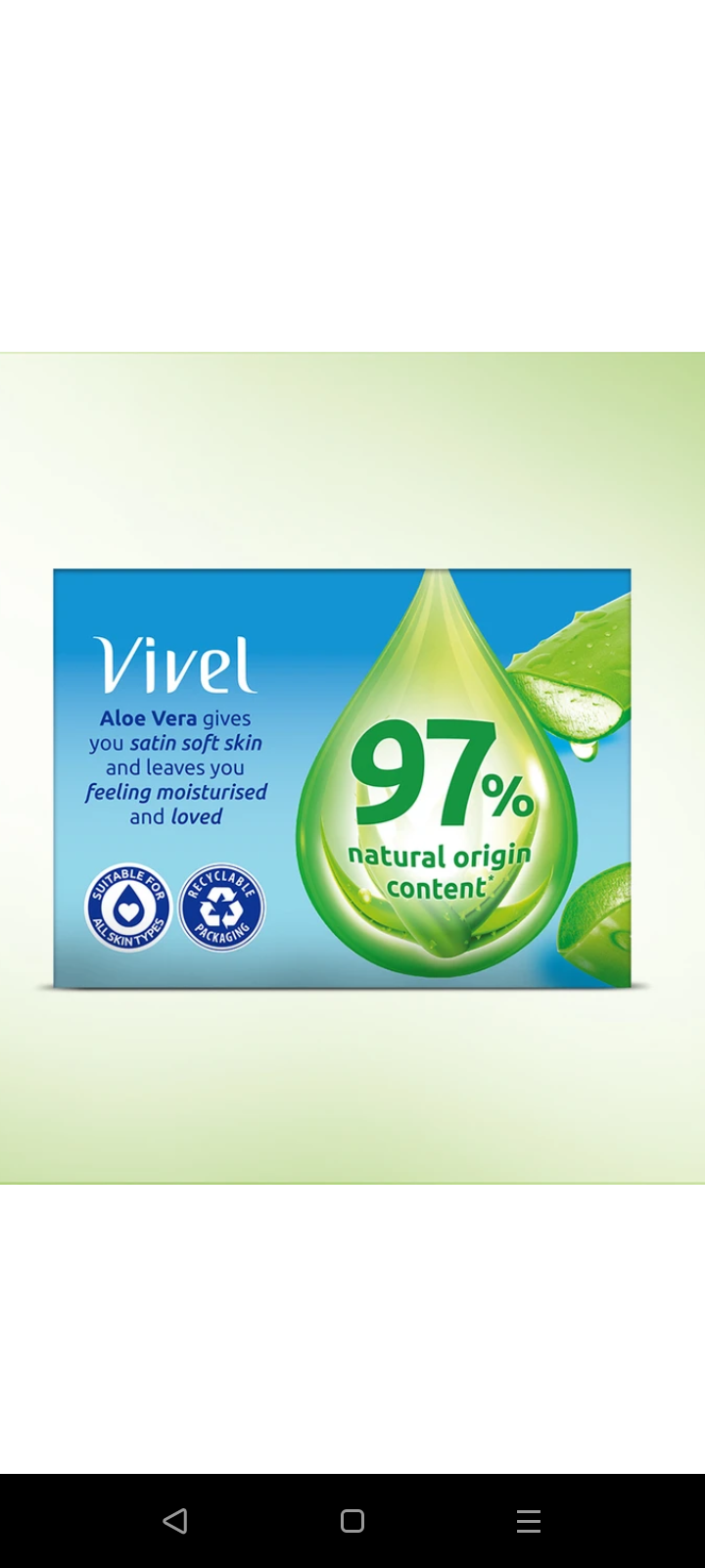 Take a look at this Aloe Vera Bathing Soap with Vitamin E for Soft Skin ...