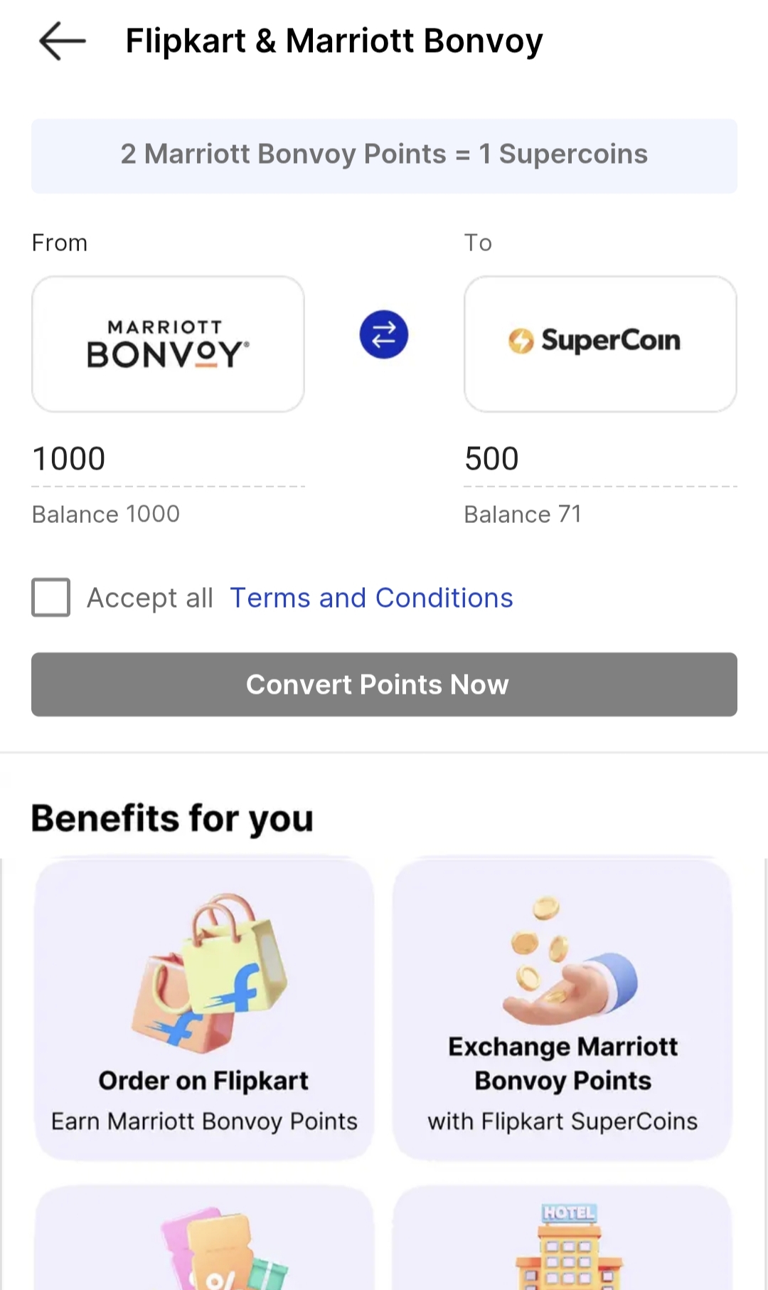 Earn upto 1000 Marriott Bonvoy Points per Year (can Convert to ...