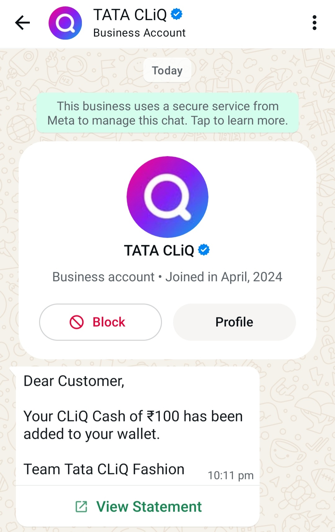 Tata Cliq: Rs.100 Cliq Cash Added to Wallet (Check Your Account) | DesiDime