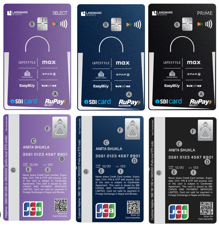 SBI Card launch 3 New Landmark Rewards RuPay JCB Credit cards | DesiDime