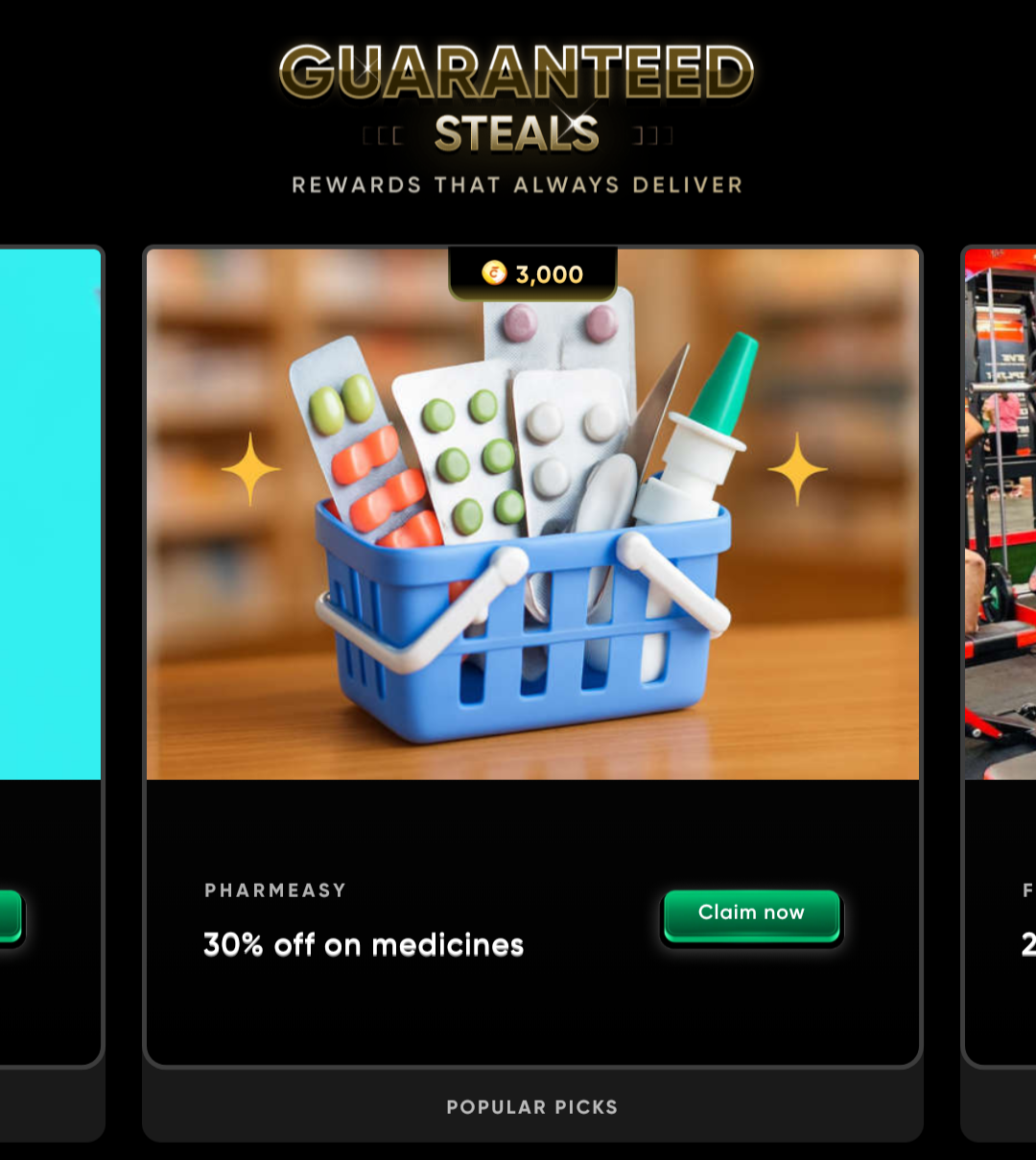 30% discount on min medicine order ₹999: CRED x PharmEasy (First Order ...