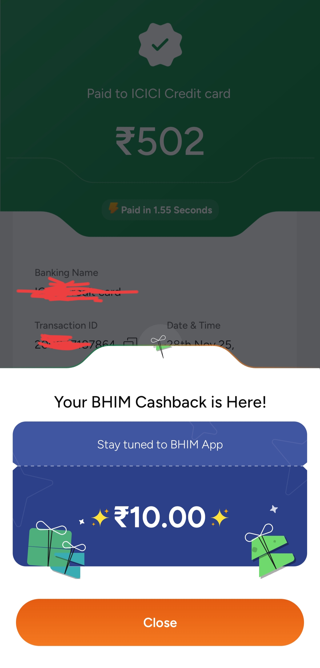 Bhim Get flat 10 cashback on credit card bill payment of 500+ | DesiDime