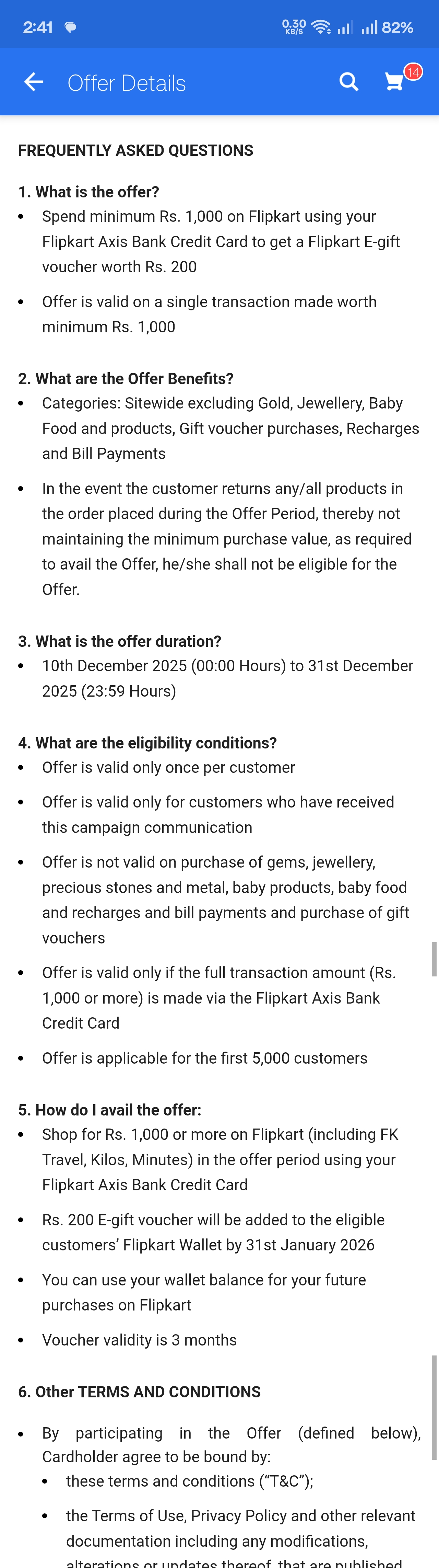 Axis Flipkart Credit Card + 1000 spend = 200 flipkart voucher (for ...