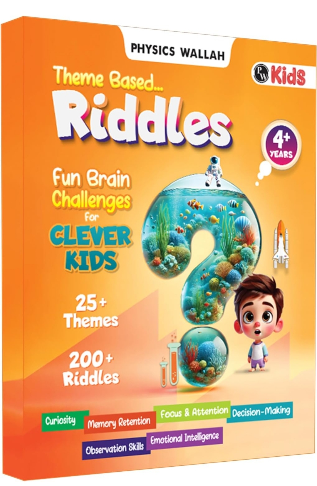 Riddles Book For Kids | 200+ Theme Based Riddles Book For 4+ Years Old ...