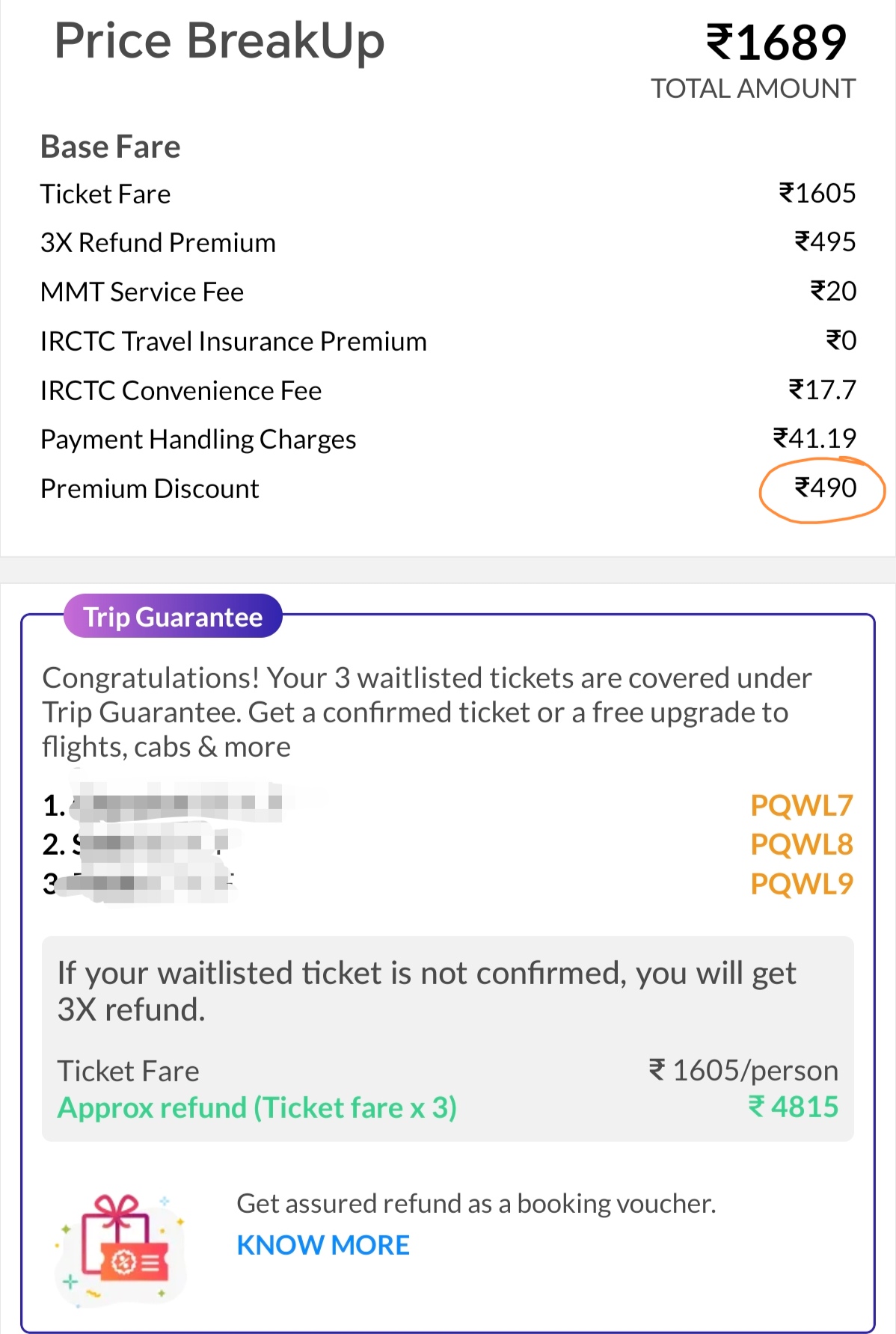 Get Confirm Train Ticket by paying only ₹5 extra (Basic ticket fare ...