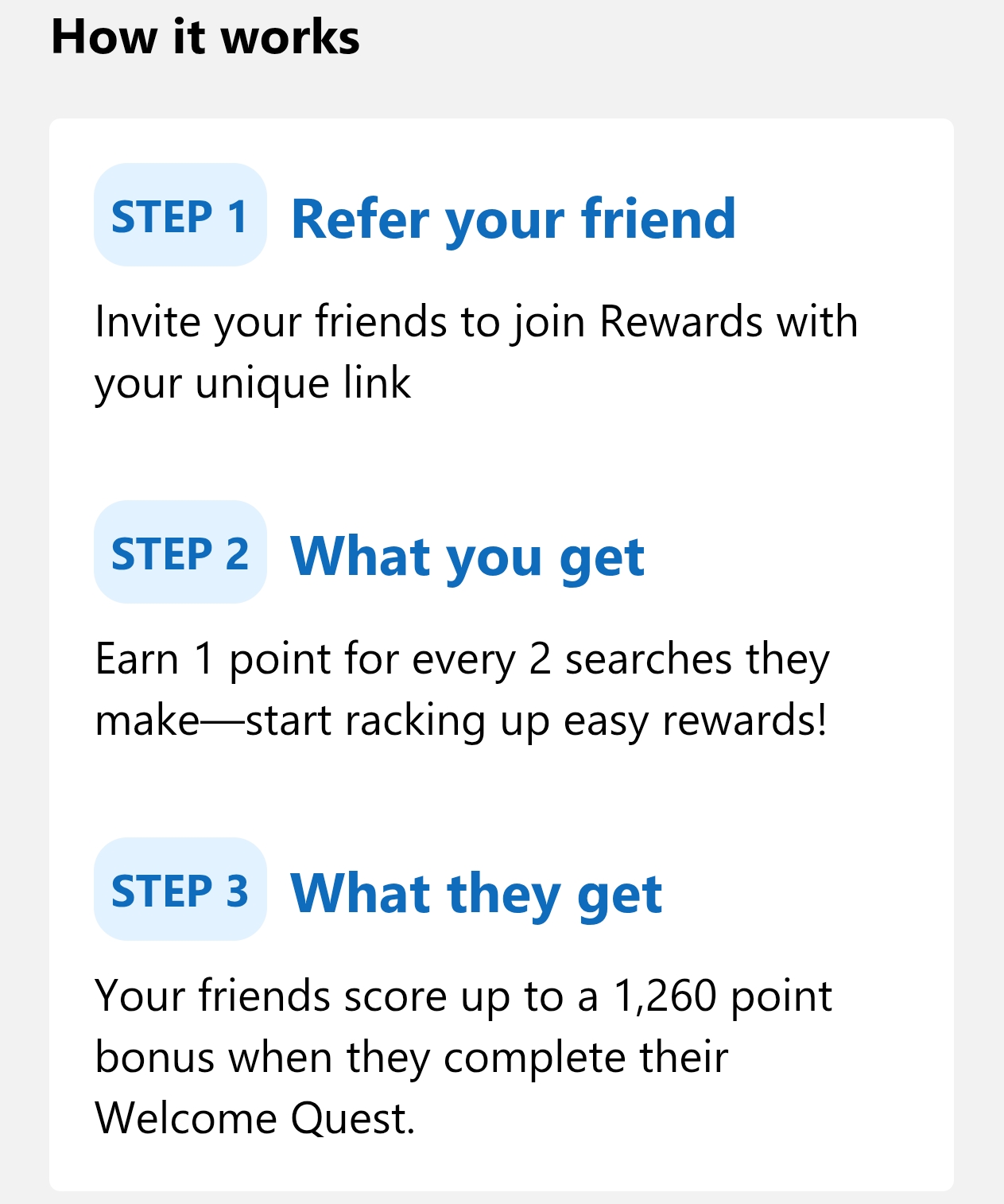 Refer & Earn Microsoft Rewards you earn upto 7500 points per month ...