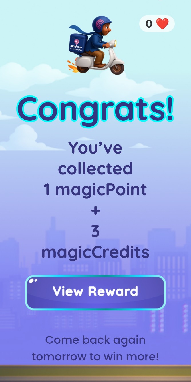 Play game and win assured magic pin credits | DesiDime