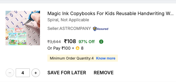 Magic Ink Copybooks For Kids Reusable Handwriting Workbooks For ...