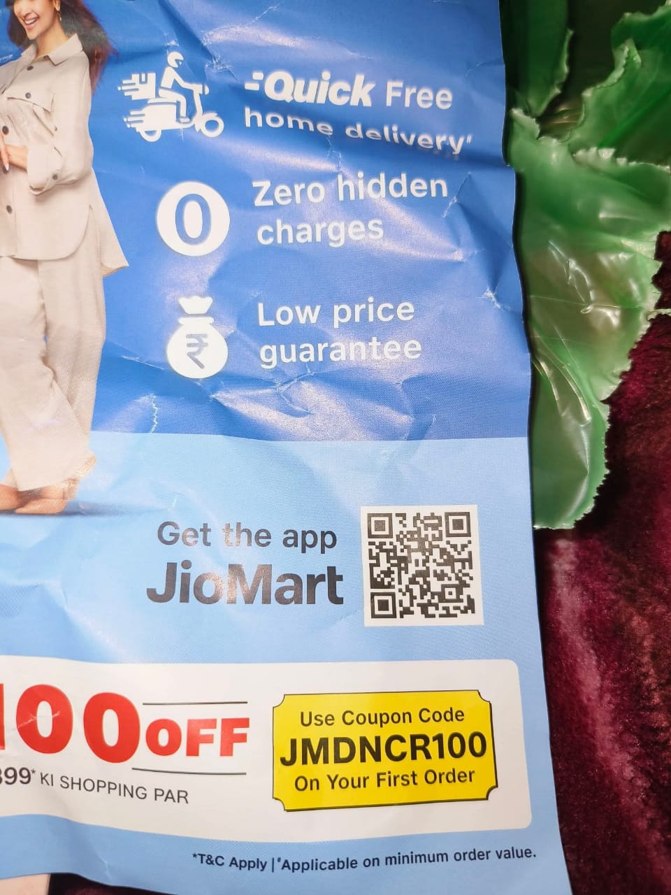 [New Users] Get 100 Off on 299 MOV JioMart Quick | DesiDime