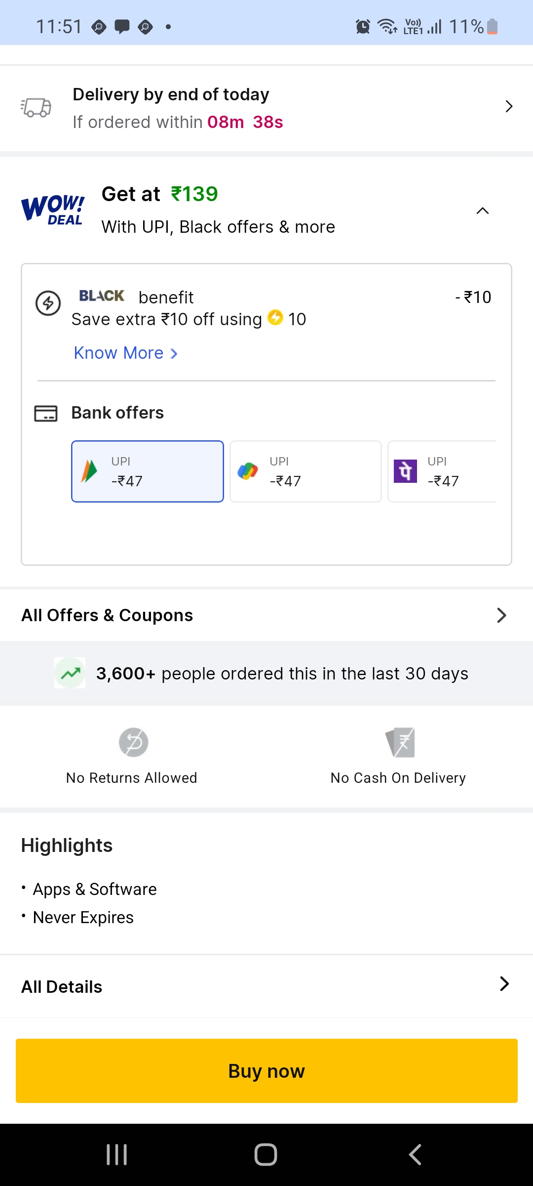 Google Play Giftcard | DesiDime