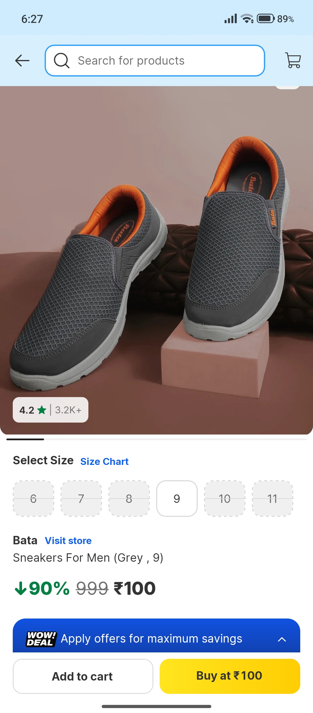 Bata sneaker | DesiDime