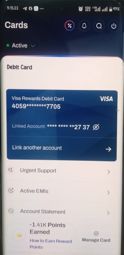 Negative Reward Points on HDFC Rewards Debit Card Glitch… or Beginning ...