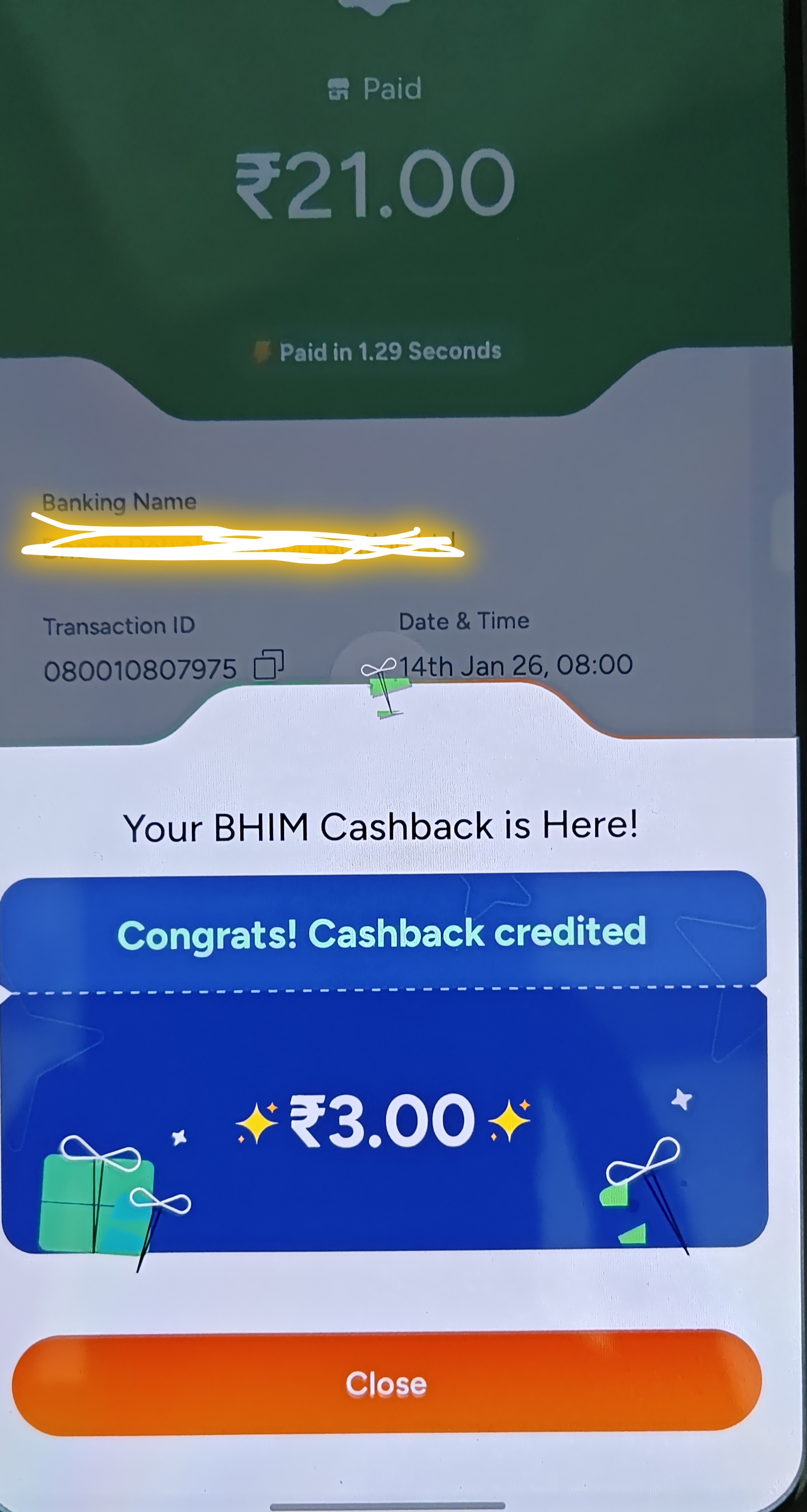 BHIM - Scan & pay anything above ₹20 to get upto ₹20 (P2M) | DesiDime