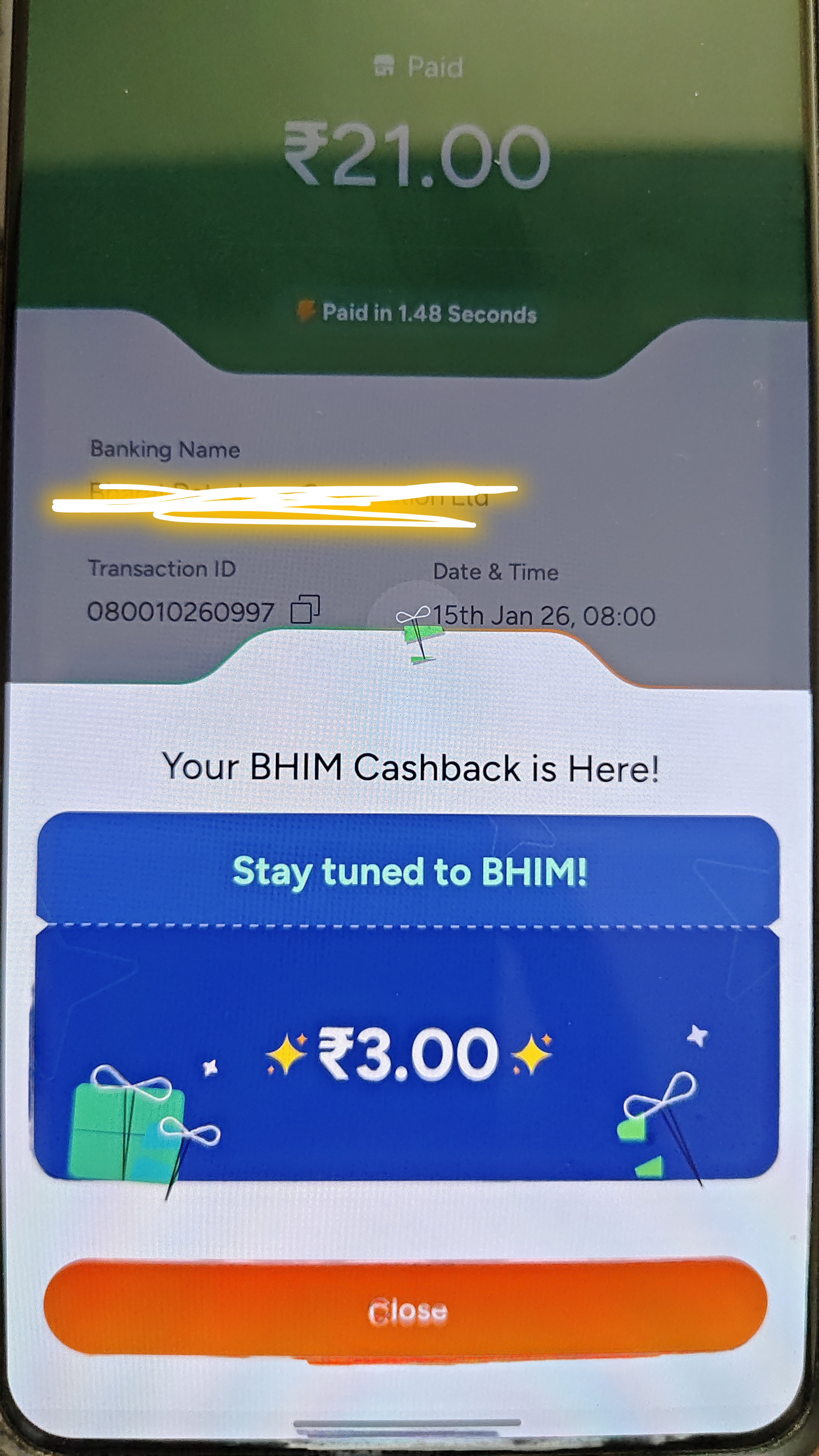 BHIM - Scan and pay anything above ₹20 to get upto ₹20(P2M) | DesiDime