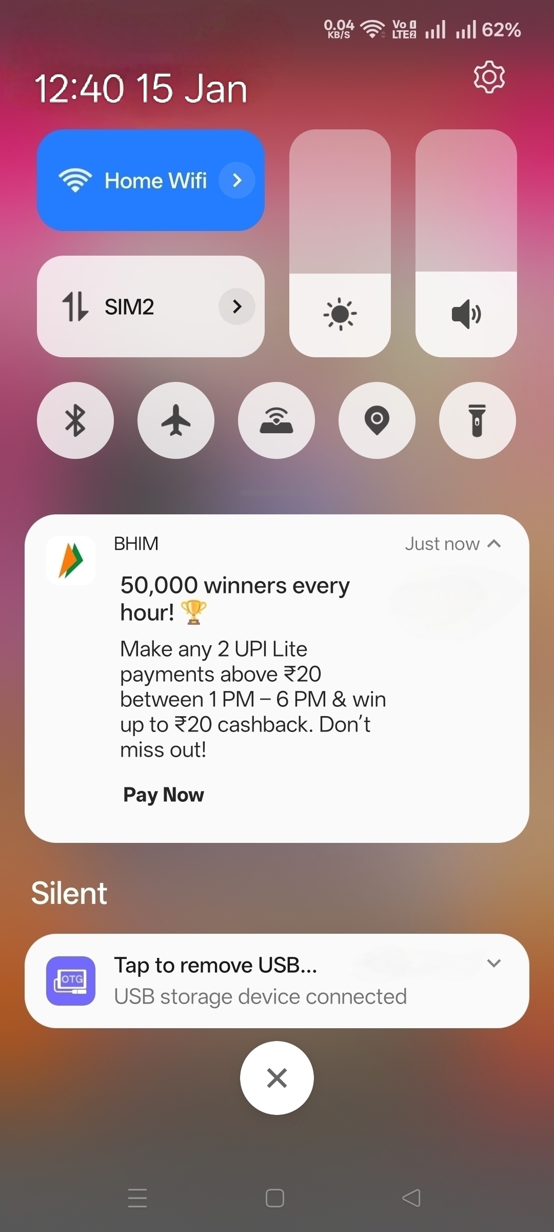 Get upto Rs 20 ( P2P) - Make two upi lite transaction of Min 20 & above ...