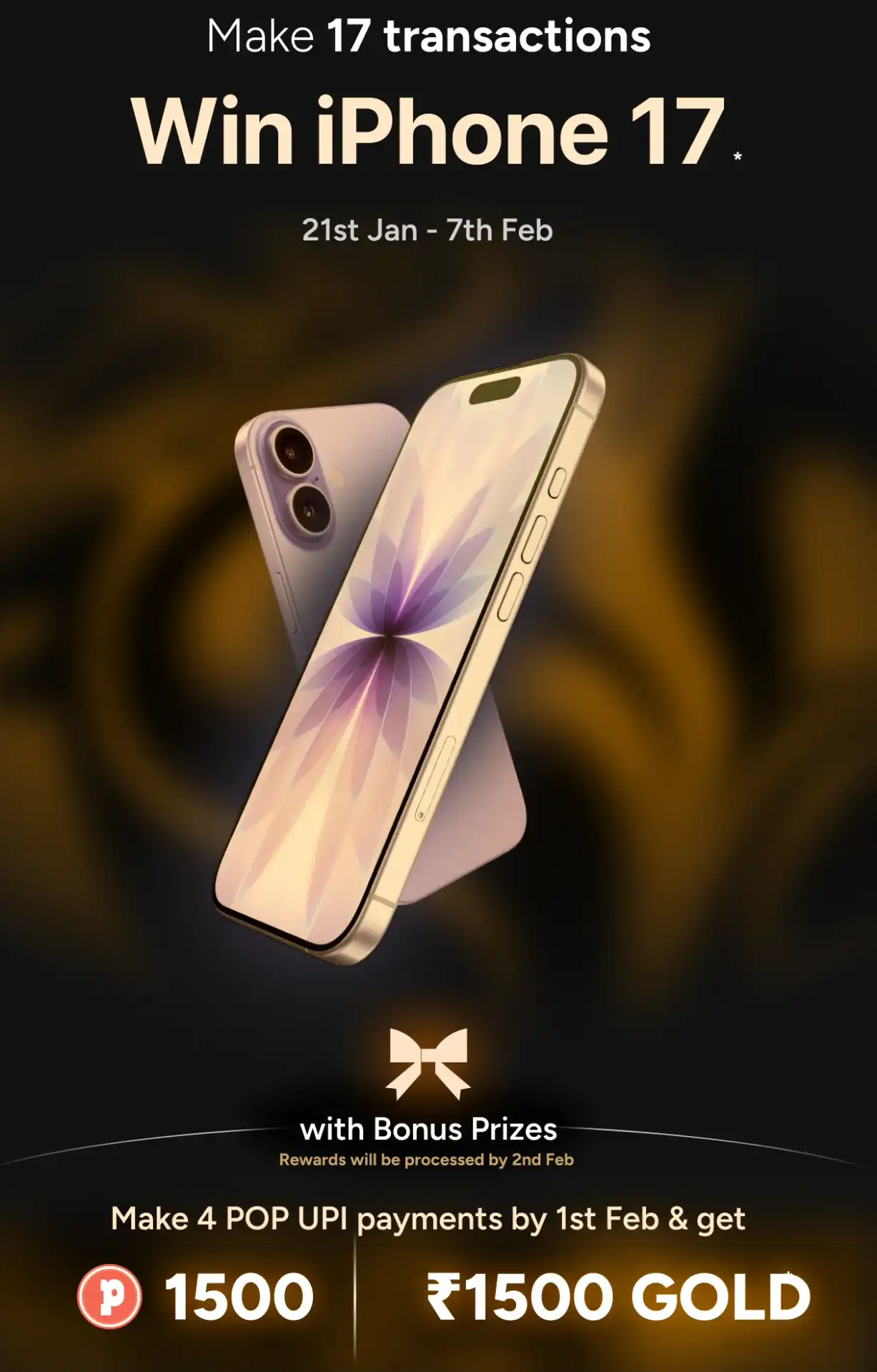 Pop Upi : Chance to Win iPhone 17 | DesiDime