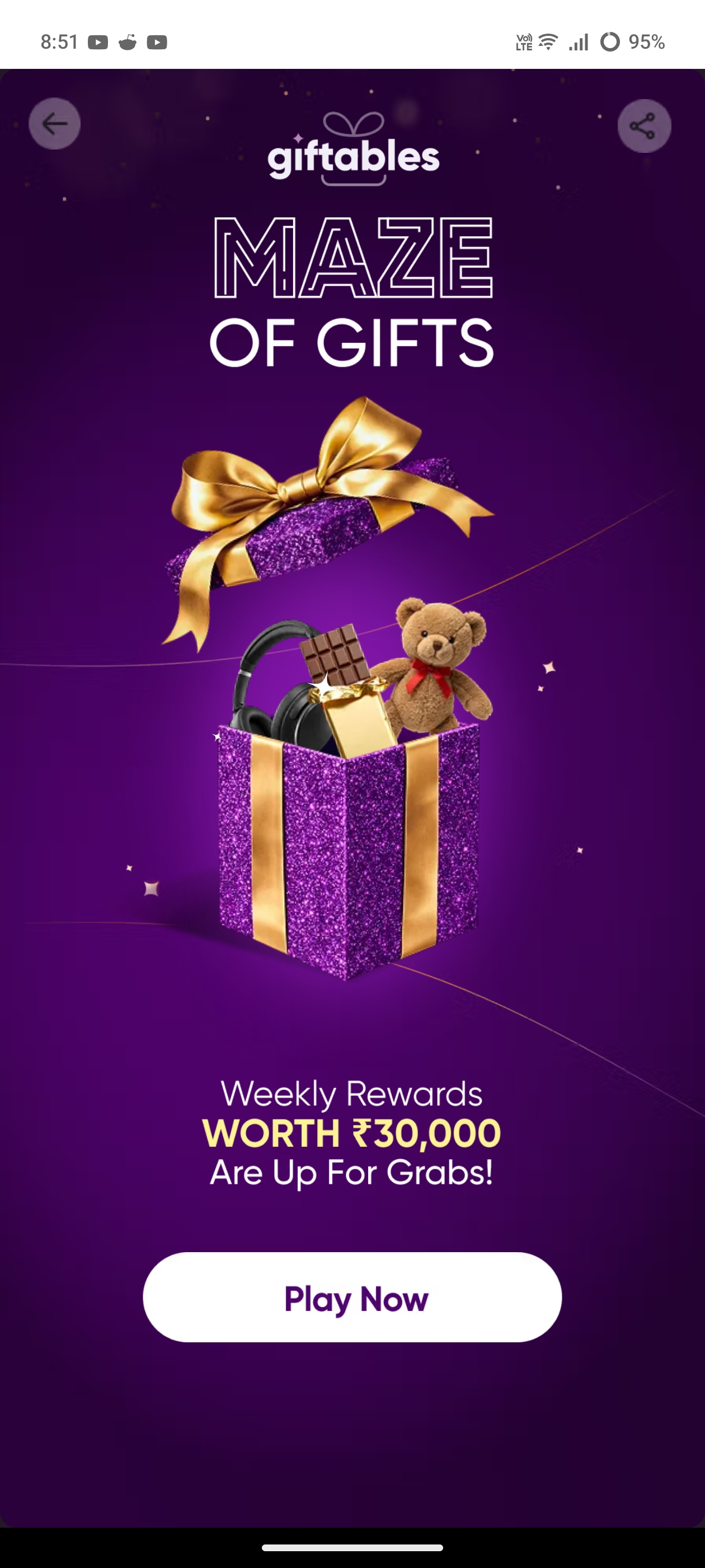 Swiggy - Giftables | Maze of Gifts Game | Top 3 Fastest Time Wins ...