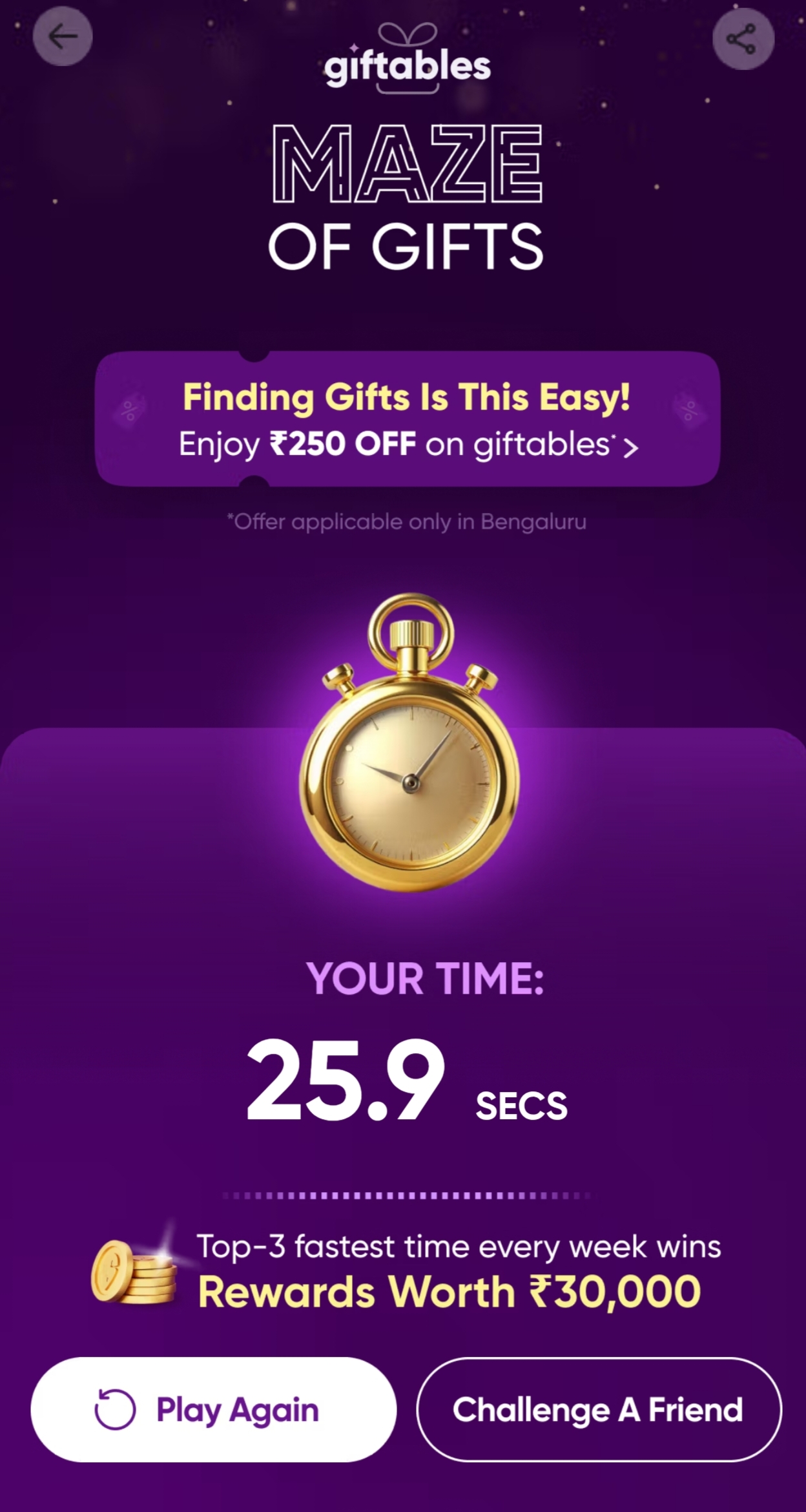Swiggy - Giftables | Maze of Gifts Game | Top 3 Fastest Time Wins ...