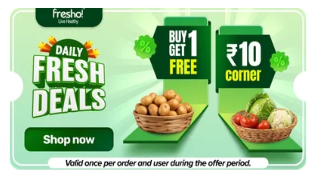 Bigbasket : Buy 1 get 1 free - Daily fresh vegetables - From ₹10 ...