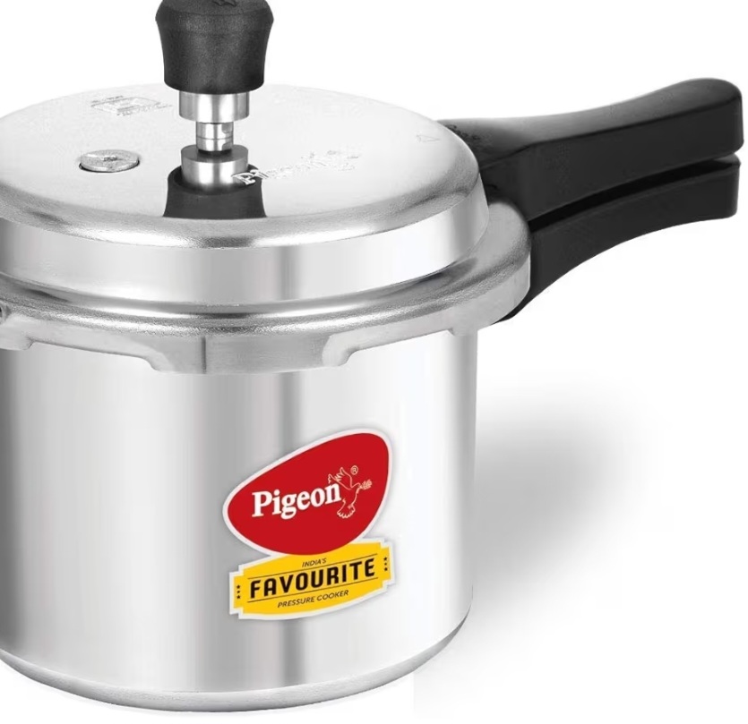 Pigeon By Stovekraft Favourite Induction Base Aluminium Pressure Cooker ...