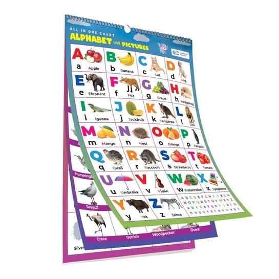 All-in-One Learning Chart Book for Kids | Desidime