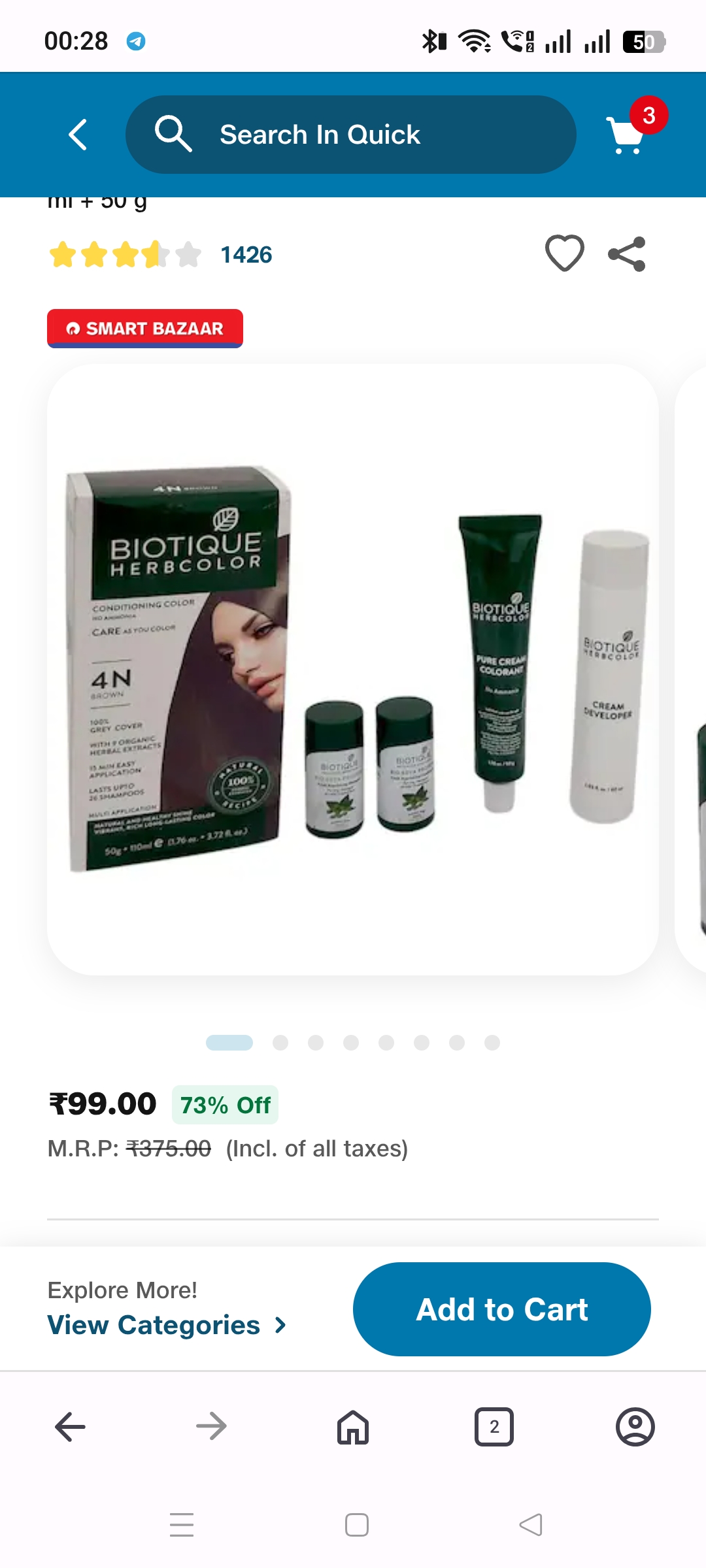 Jiomart- Biotique colors @ 79 | Desidime