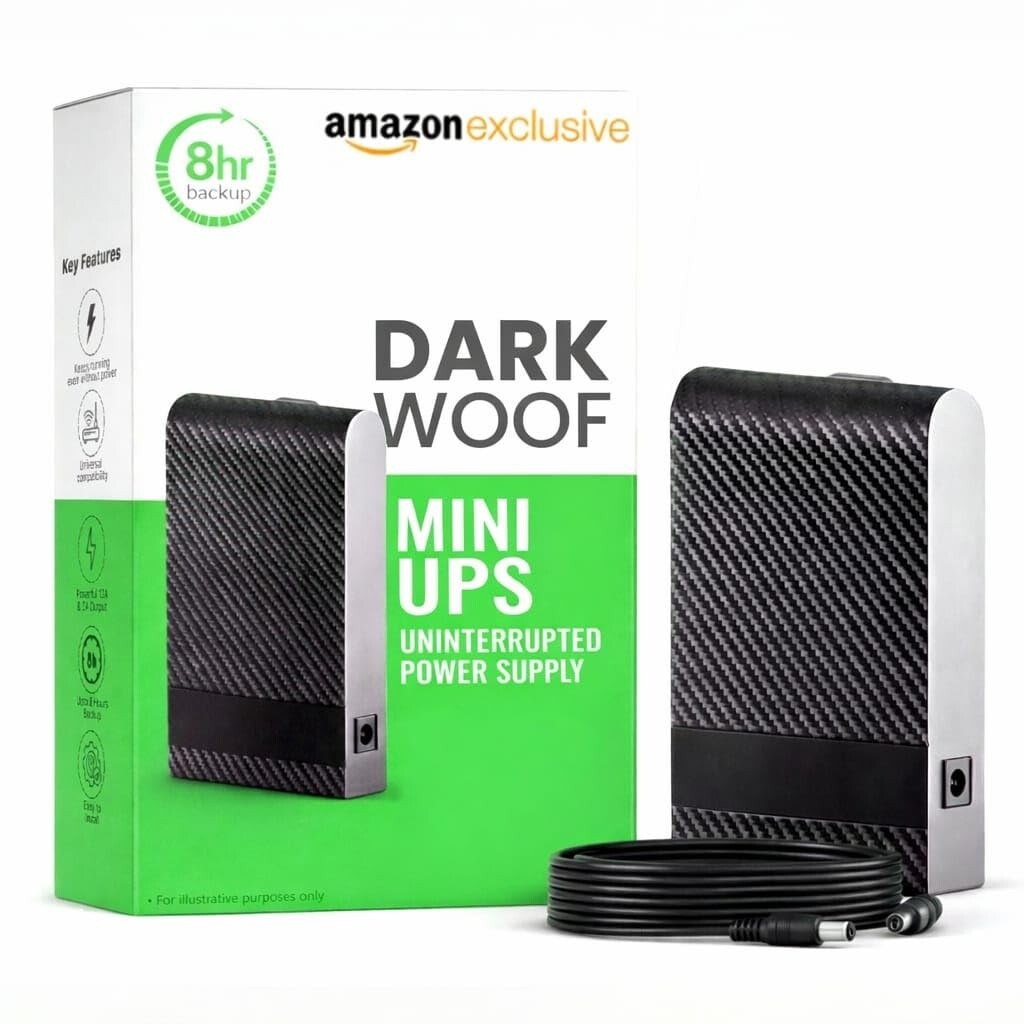 Shanqiu Mini Router UPS by Dark Woof | Desidime