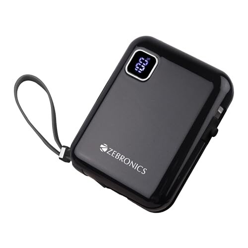ZEBRONICS MW64 Compact Power Bank 10000 mAh | 22.5W Super Fast Charge ...