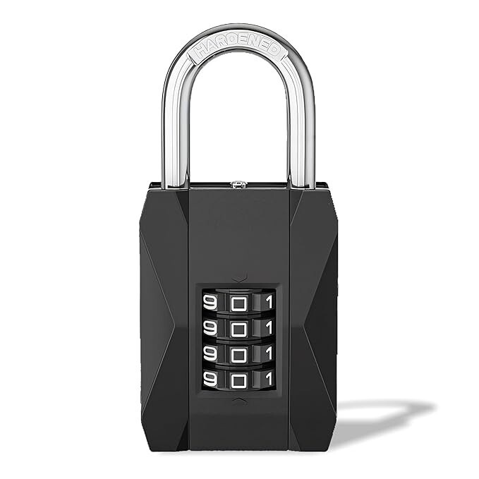 Amazon Basics Number Locks for Door | Combination Lock Padlock Secure ...