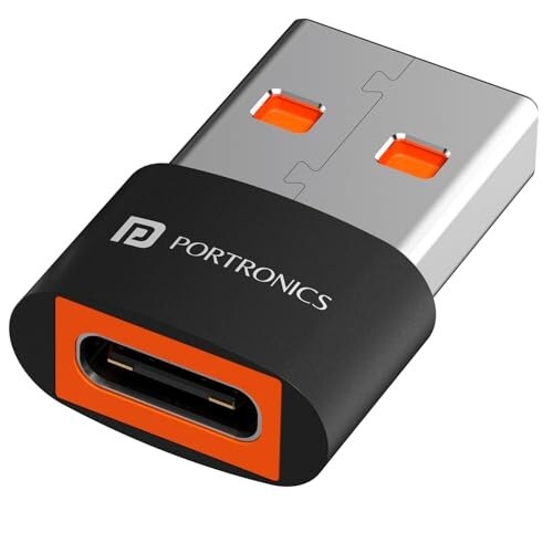 Portronics Bridge X USB 3.0 Type C Female to USB Male OTG Adapter ...
