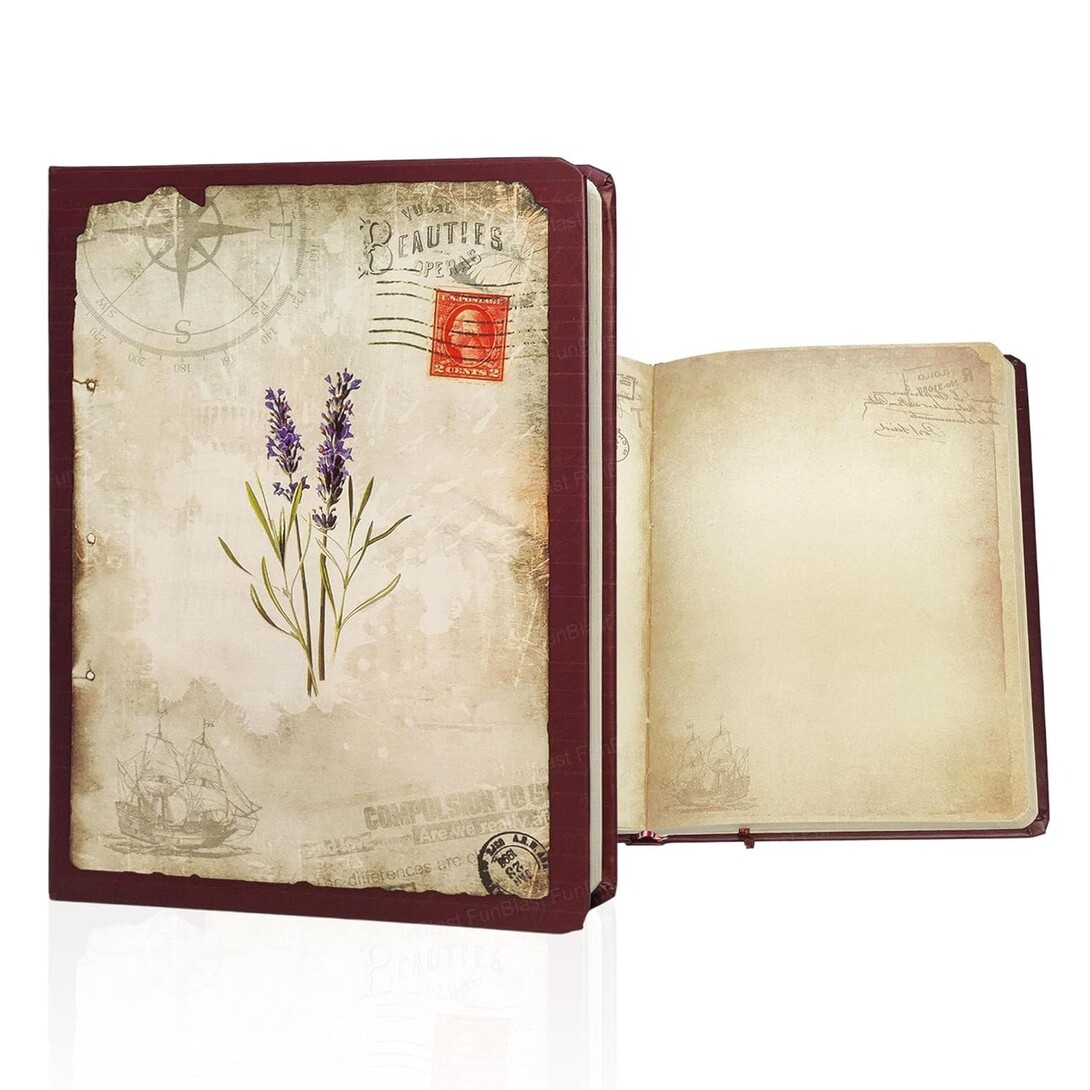 FunBlast Aesthetic Diary for Girls – Floral Design Kawaii Diaries ...