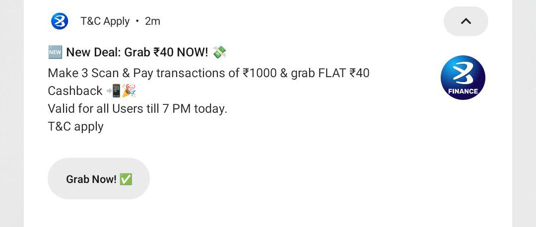 Bajaj Finserv UPI - Make 3 Scan & Pay transactions of 1000& grab FLAT ...