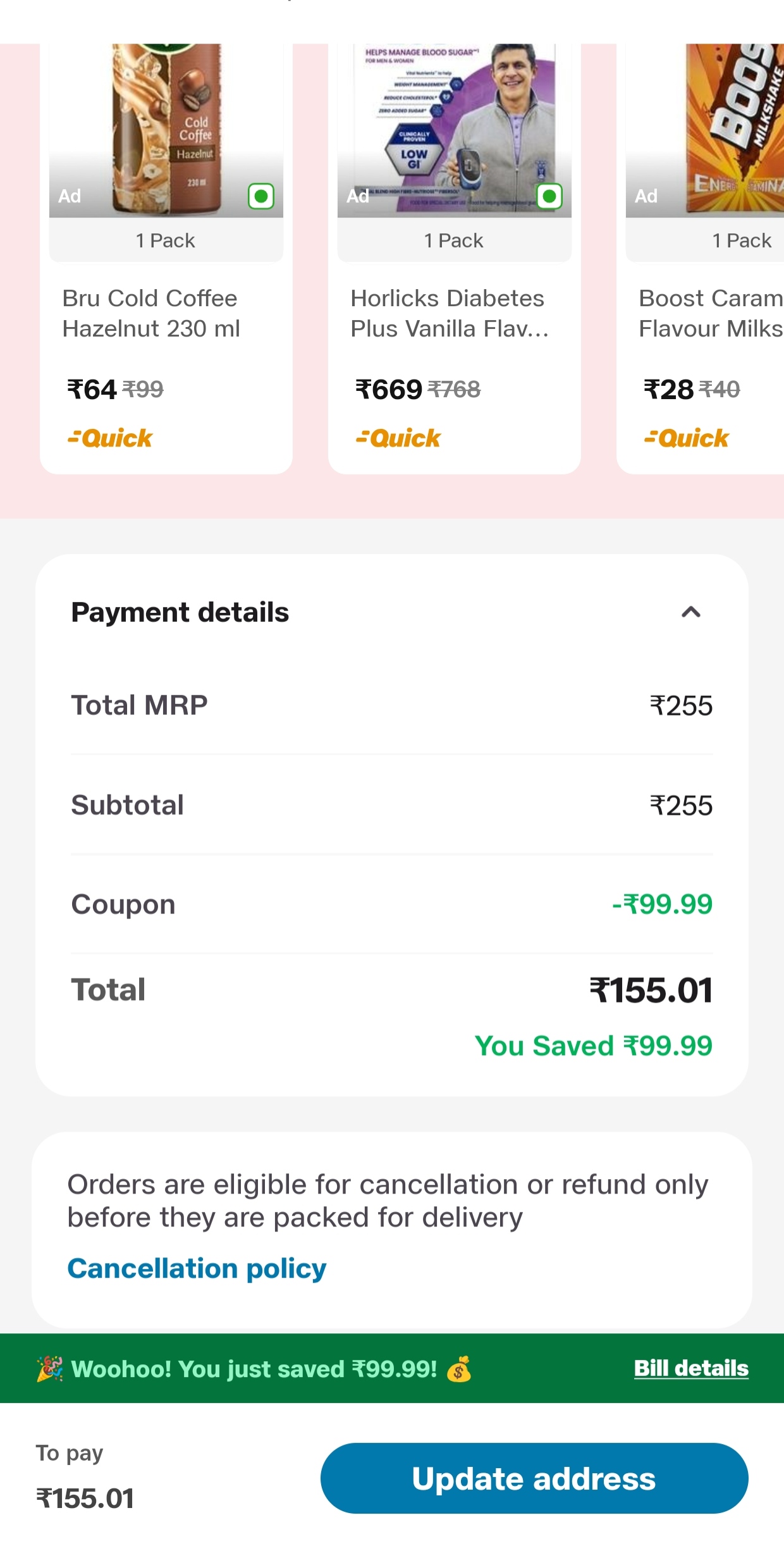 50% off on fruits working again on jiomart Use code FRUITS50 | Desidime