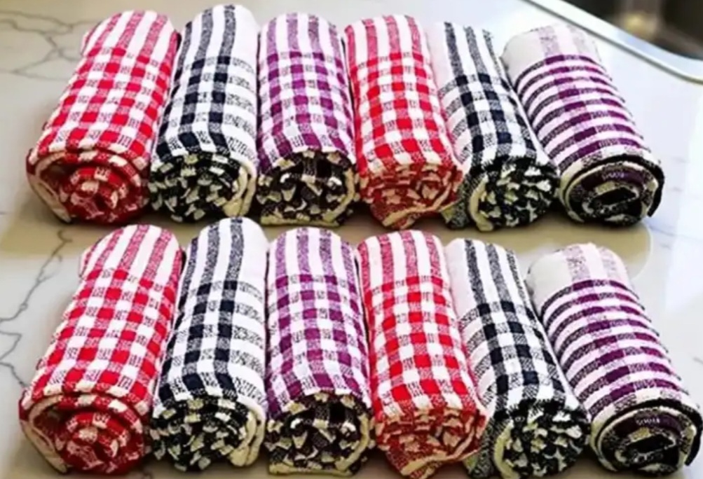 SPACEHEIGHT cleaning cloth,dinning towel Dry Cotton Cleaning Cloth (12 ...