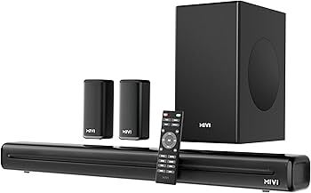 Mivi Nex 650 Soundbar New Launch, 650 Watts, 5.1 Channel System with ...