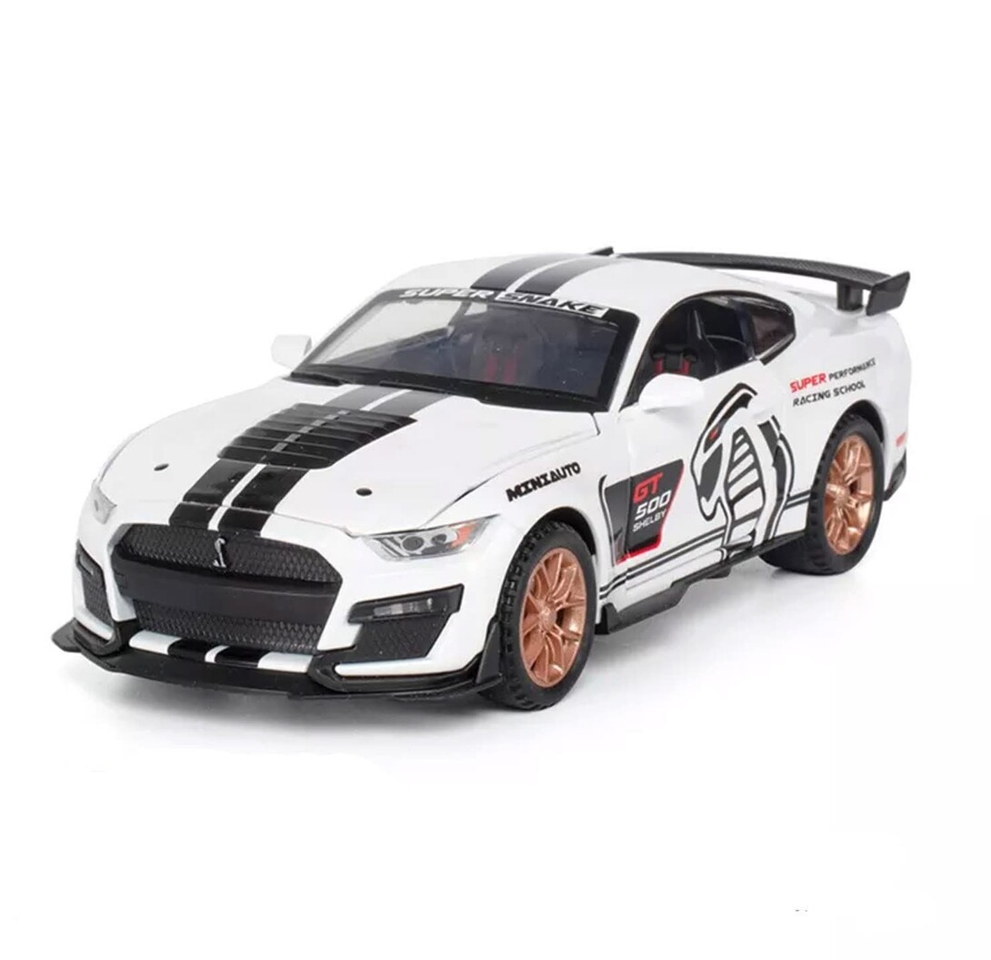 Mustang Cobra GT-500 1:32 Model Car | Pull Back | Sound and Light ...