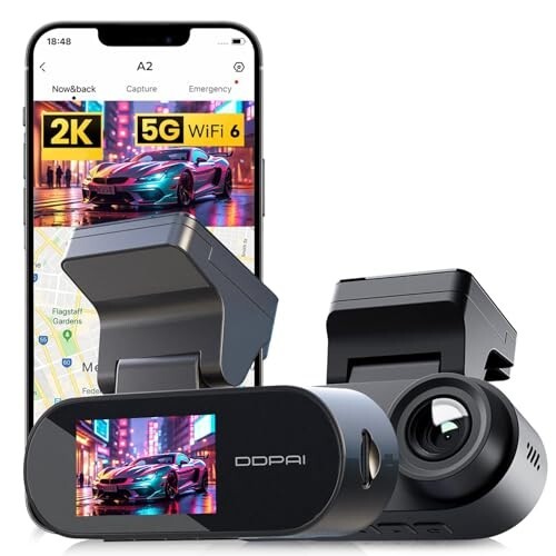 DDPAI Dash Cam for Car with Screen 2026 Edition 2K QHD Front Camera ...