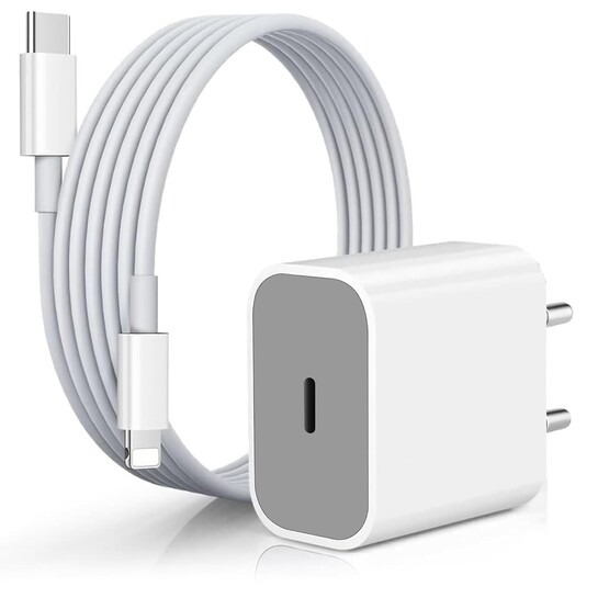 iPhone Charger Adapter 20W Lightning Cable Combo (MFi-Certified ...