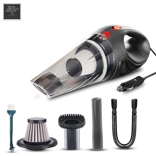 Sulfar Car Cartridge Vacuum Cleaner, Portable, Handheld,12V Dc /110W, 4 ...