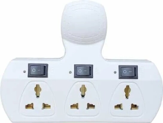 Multi Plug Extension Board Switch with Individual Switches, LED ...